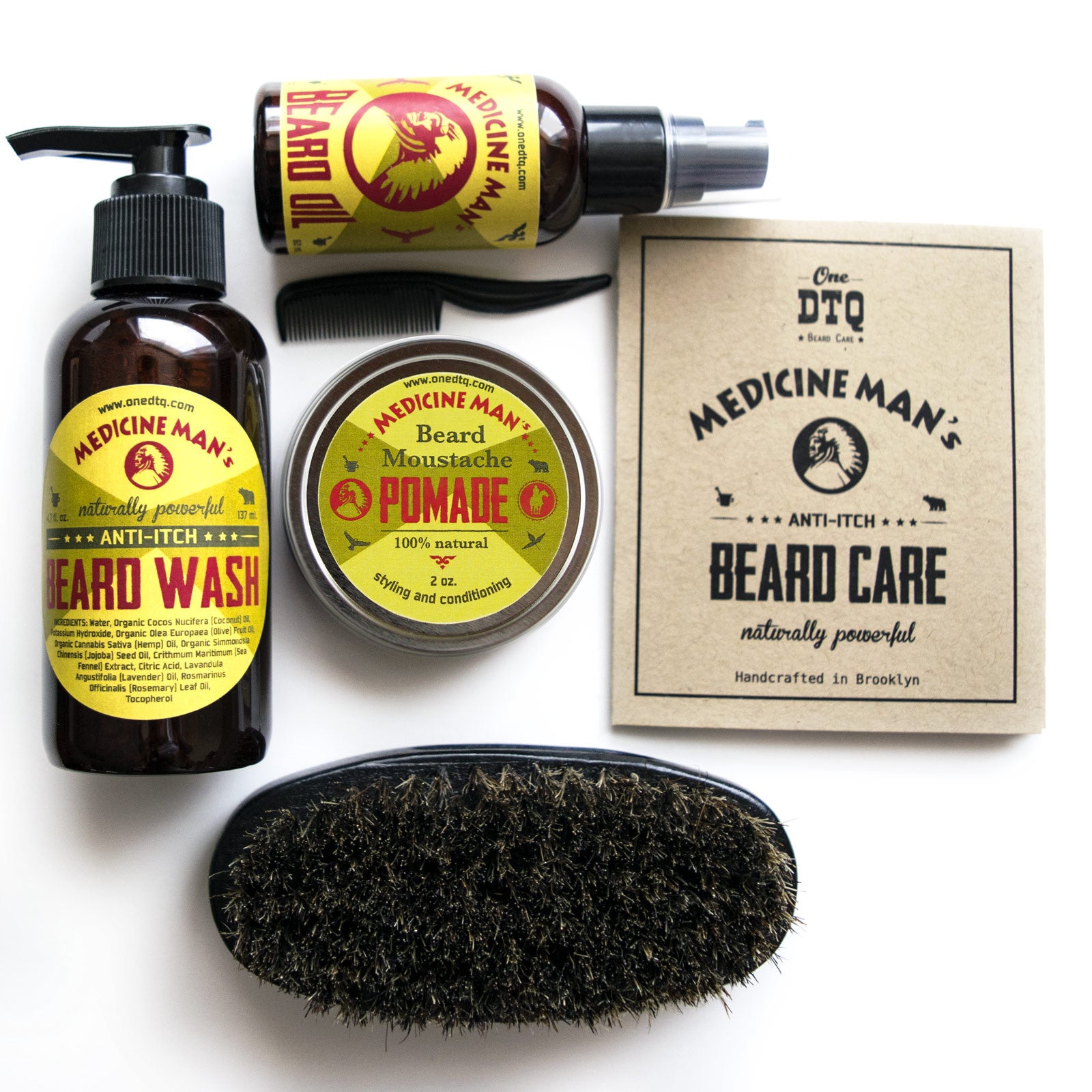 Anti-Itch Beard Growth Kit for Itchy Beard by Medicine Man’s – OneDTQ ...