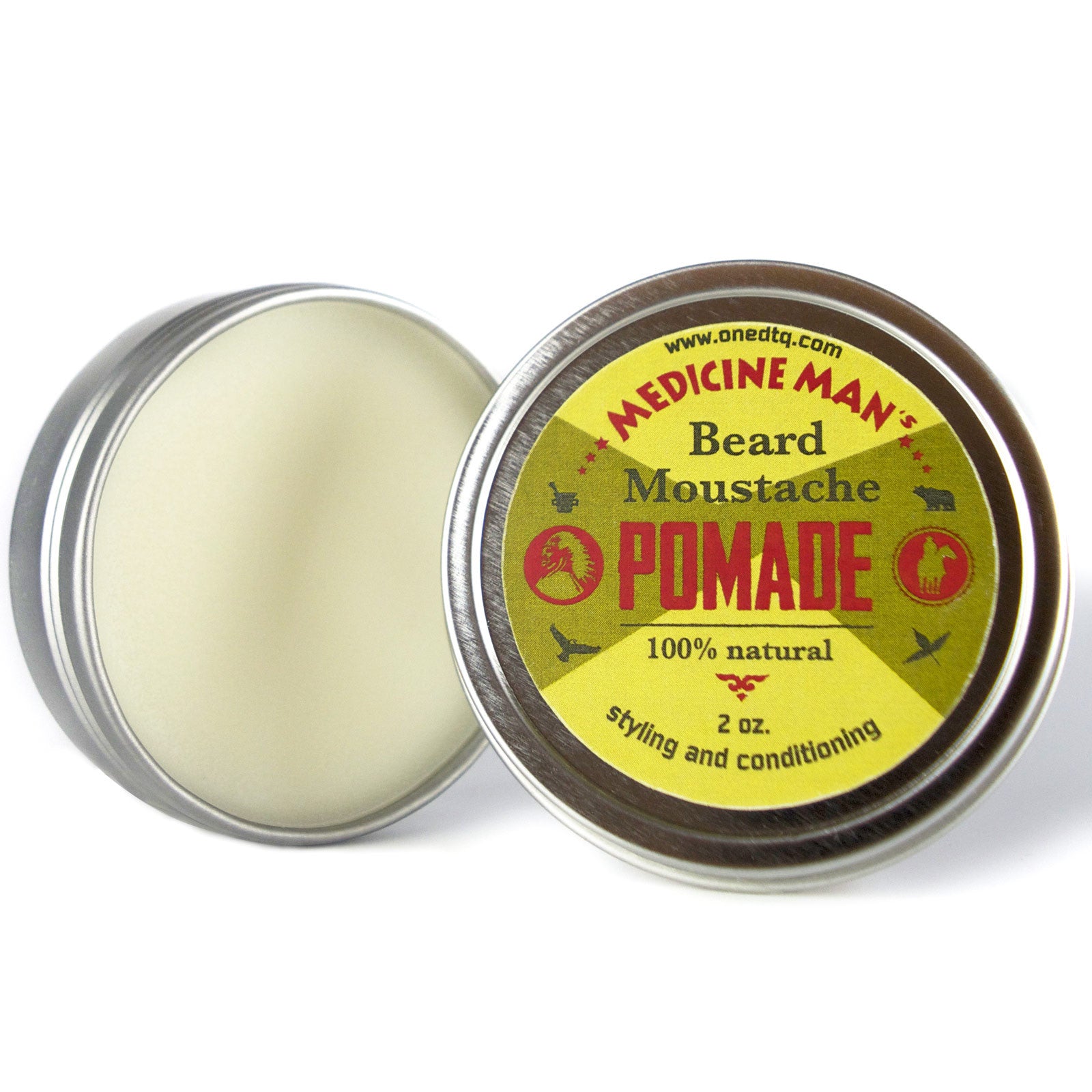 Medicine Man's Itchy Beard & Mustache Pomade – OneDTQ - Best Beard Care