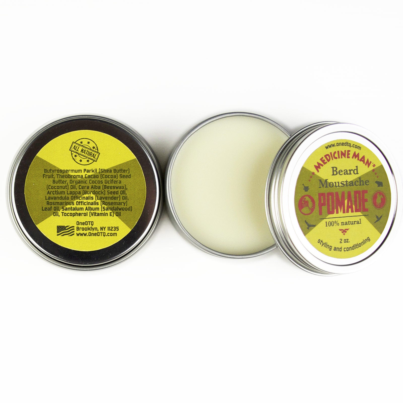 Medicine Man's Itchy Beard & Mustache Pomade – OneDTQ - Best Beard Care