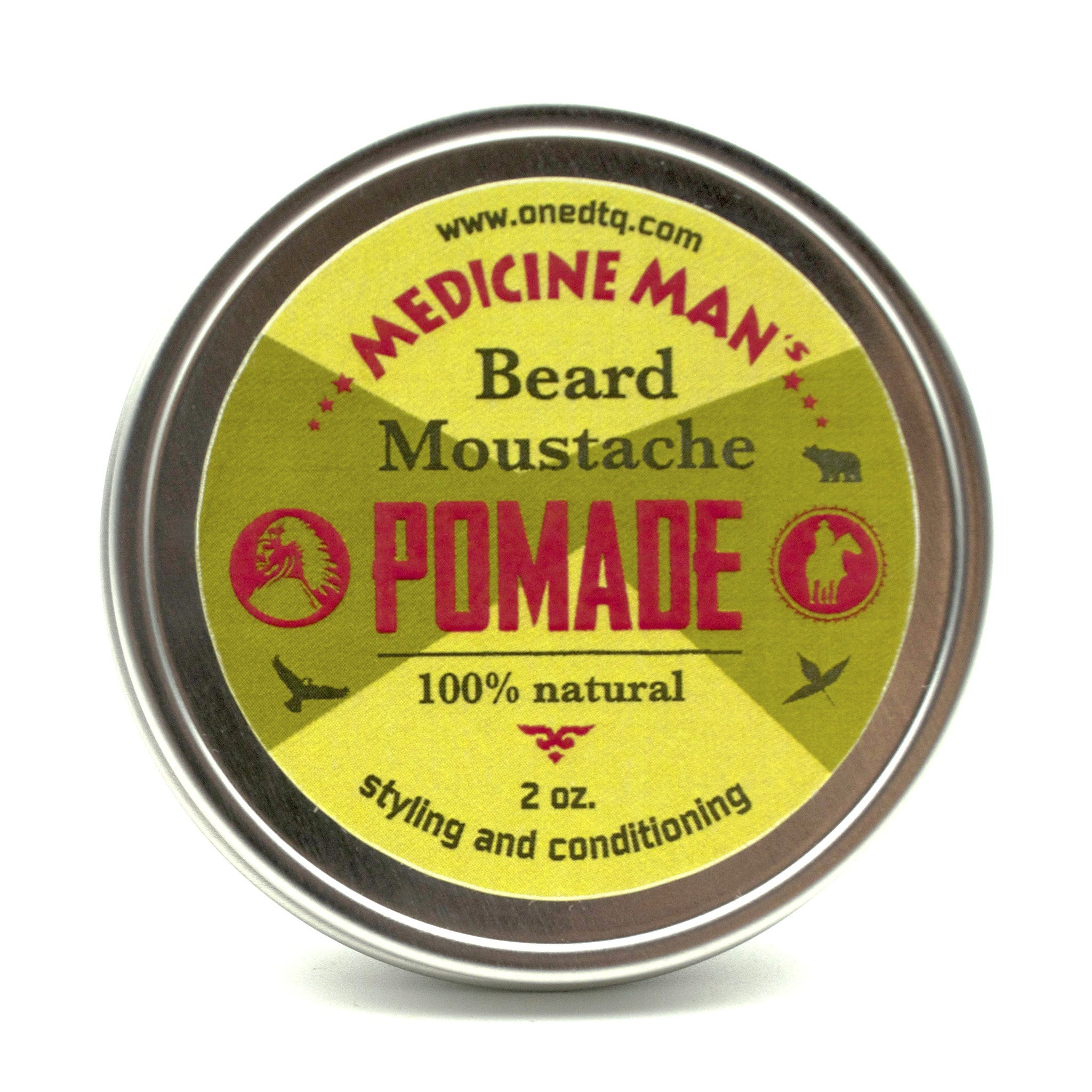 Medicine Man's Itchy Beard & Mustache Pomade – OneDTQ - Best Beard Care
